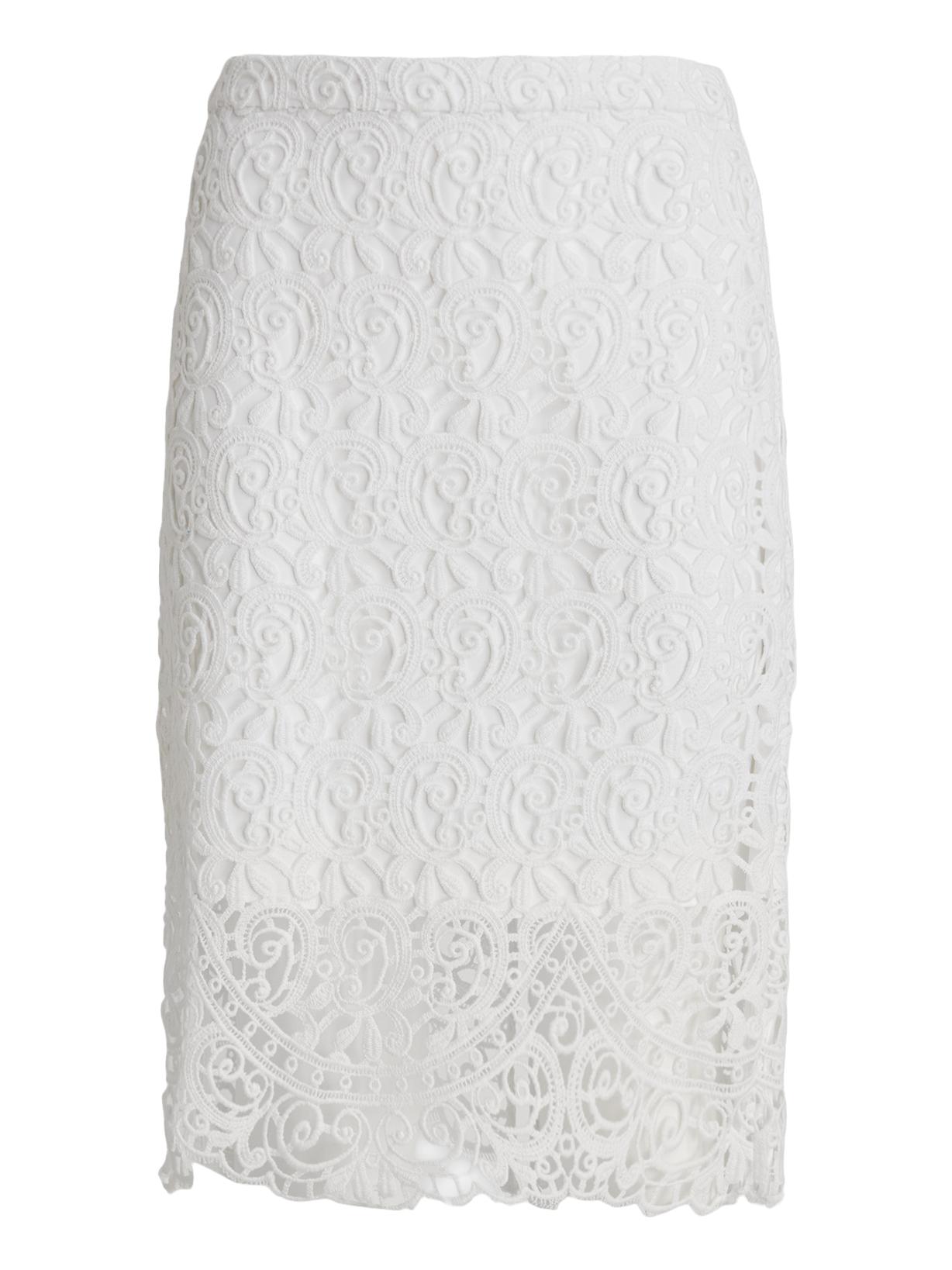 BURBERRY Burberry Lace Detailed Pencil Skirt